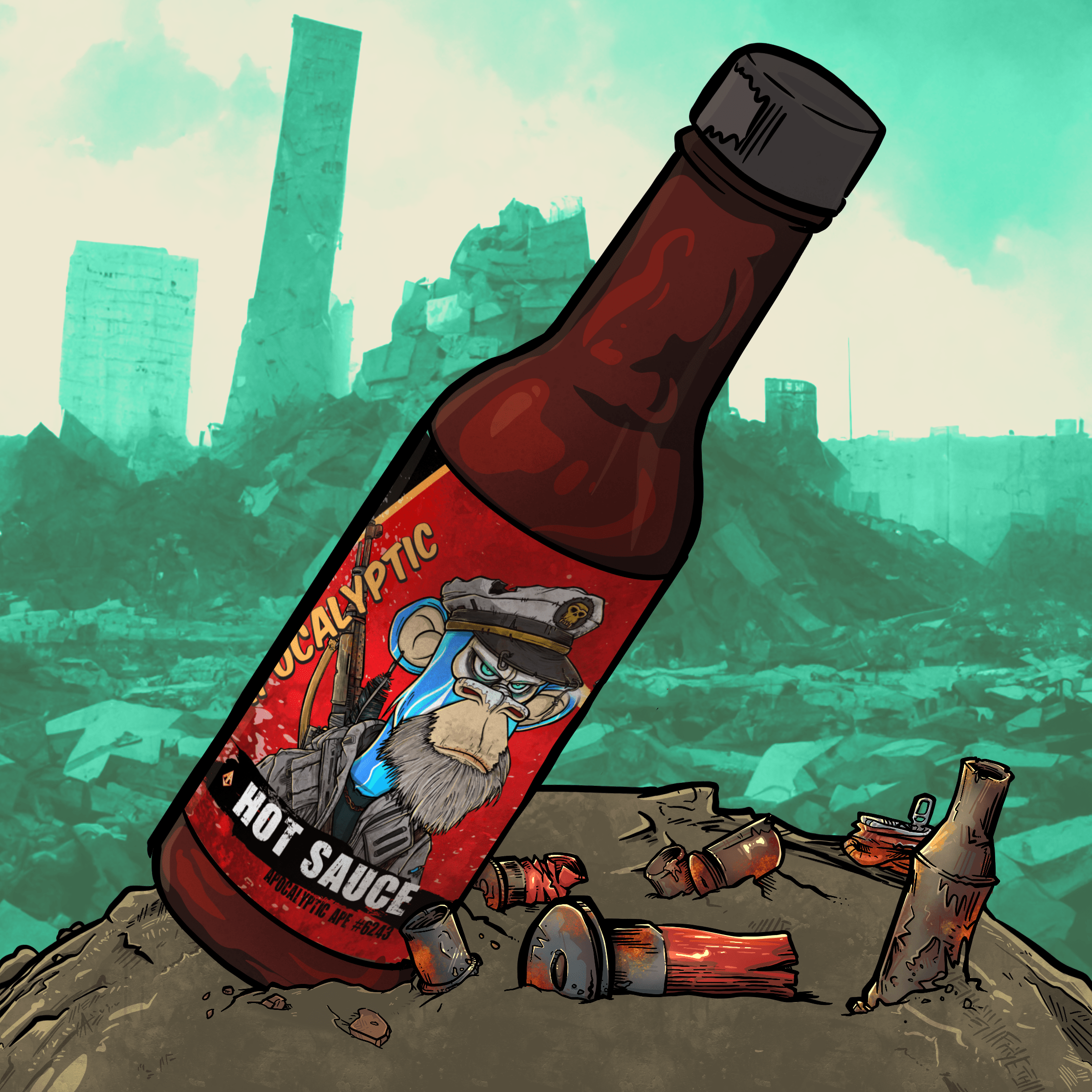 Custom Hot Sauce - Apocalyptic – Apocalyptic Rations